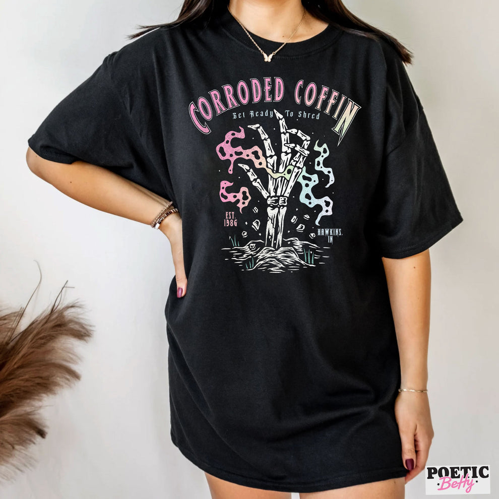 Corroded Coffin 80s Unisex Band T-Shirt – Poetic Betty UK